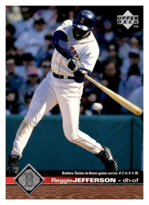 1997 Upper Deck #313 Reggie Jefferson Boston Red Sox Baseball NM | eBay