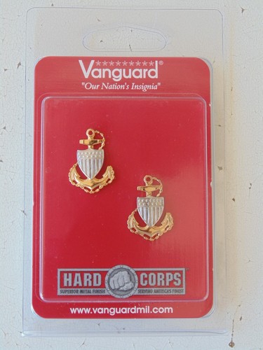 USCG COAST GUARD E-7 CHIEF PETTY OFFICER RANK BADGE INSIGNIA UTILITIES ...