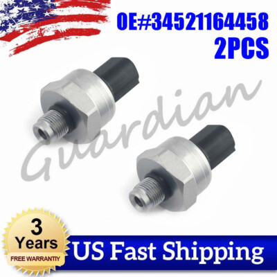 2PCS Pressure Sensor 34521164458 For BMW Z4 Z3 645Ci 545I 530I 525I ...