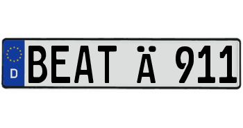 bmw maybach jaguar German license plate YouR TEXT euro european audi ...