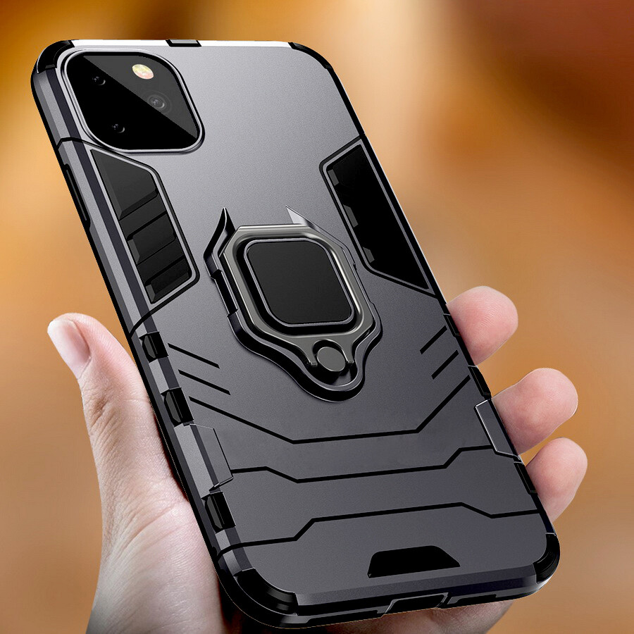 Für XIAOMI 11T 5G - Etui Ring Hülle Case Robust Handy Tasche Armor ...