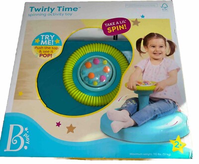 B Play: Twirl ‘n Whirl Go-Round - Toddler Spinning Activity Toy, | eBay
