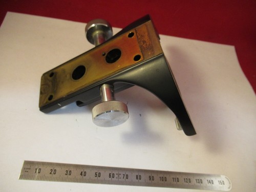 WILD M20 SWISS BRASS CONDENSER HOLDER MICROSCOPE PART AS PICTURED &13-A ...