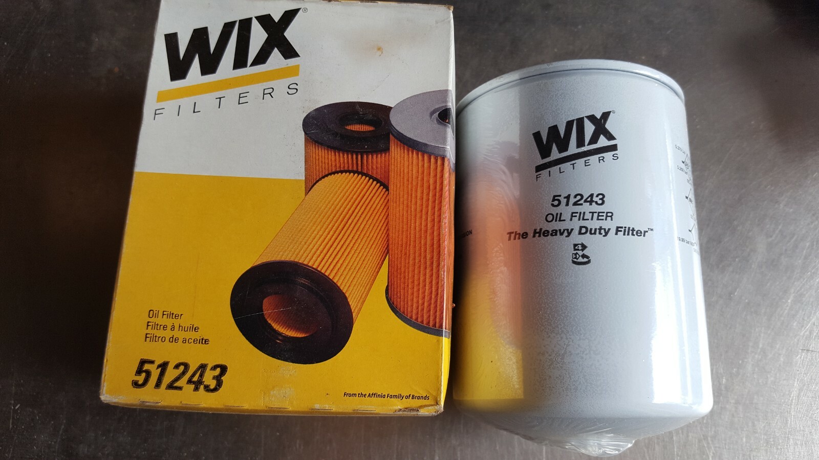 WIX 51243 - Fuel filter cross reference