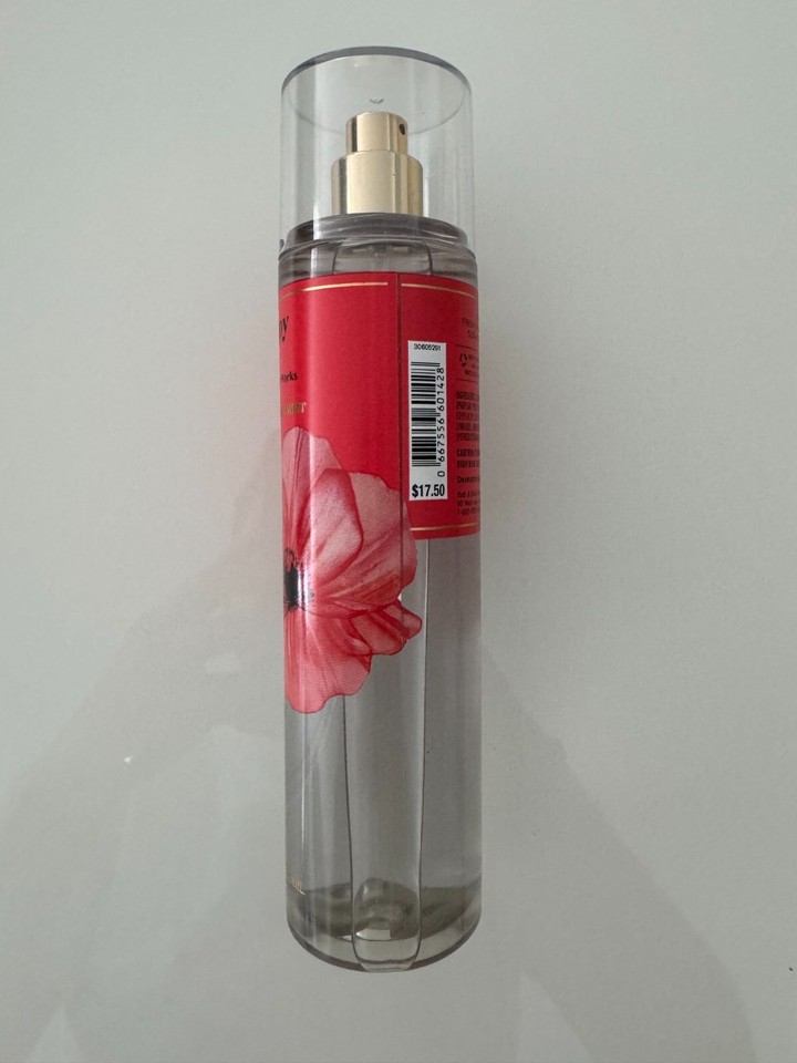 Bath & Body Works Poppy Fine Fragrance Body Spray Mist 8 fl oz / 236 mL ...