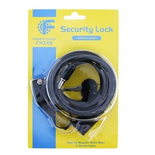 Frances Stuart Cycles Security Cycle Lock, Bike, Motor Mikes 1.2 metre ...