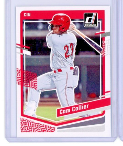 2023 Donruss Baseball #127 Cam Collier RC - Cincinnati Reds - MINT | eBay