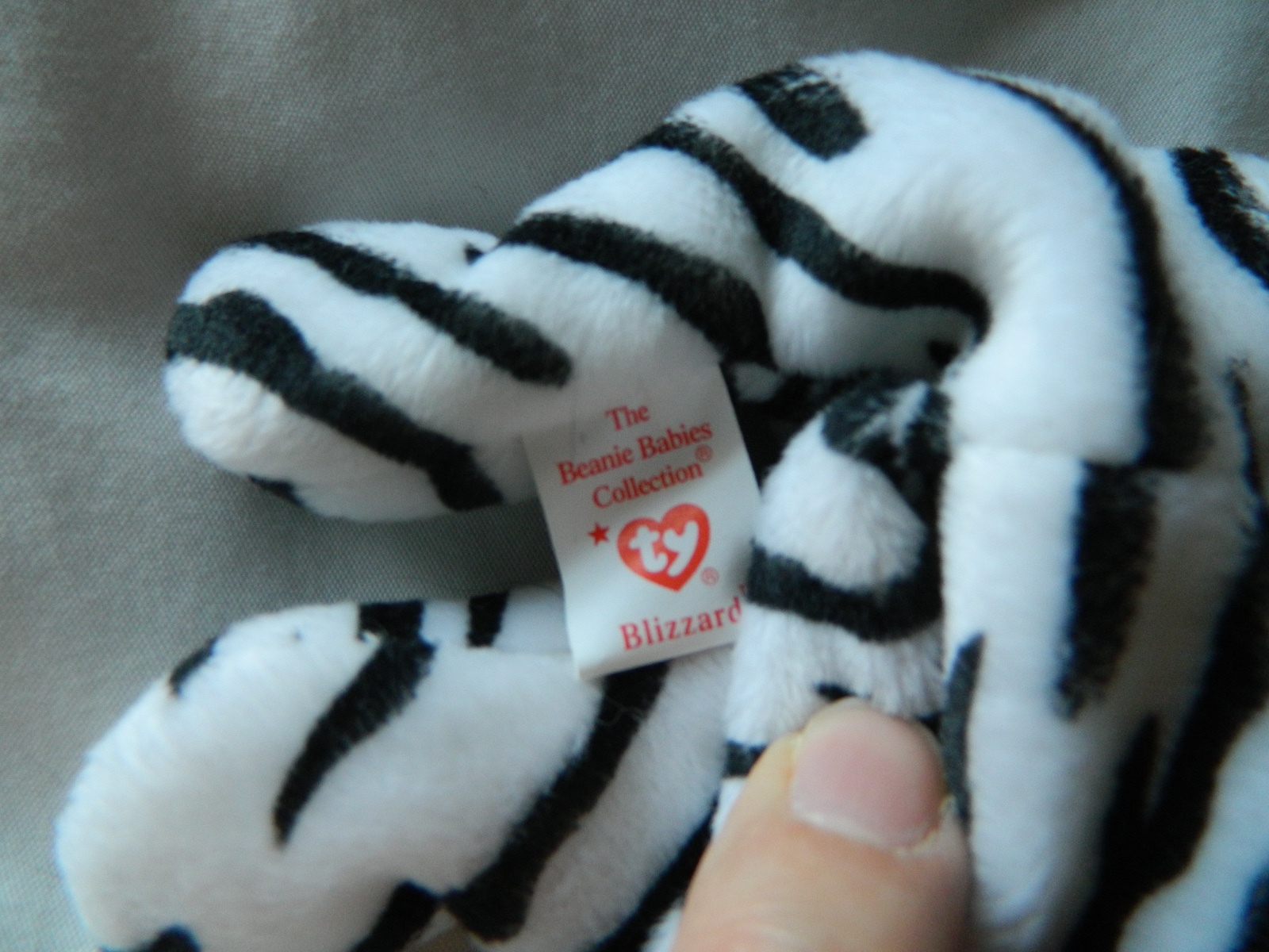 TY BEANIE BABY Blizzard 1996 8" Cat | eBay