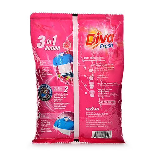 Diva Detergent Washing Powder Rose & Lime Laundry Clean Machine & Hand ...