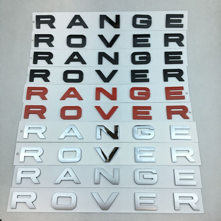 Für Land Range Rover Evoque Motorhauben-Emblem die hintere Heckklappe ...