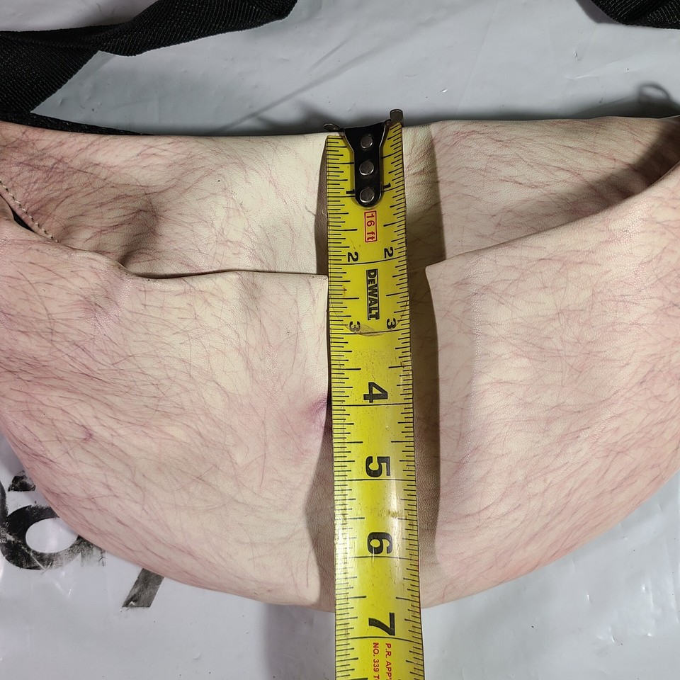 Beer Belly Button Fanny Pack Novelty Hairy Waist Adjustable Strap Inner ...