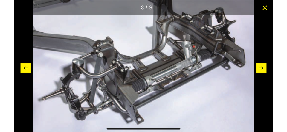 1963-67 Corvette Art Morrison IRS Chassis-Big Tire-Narrow Rail- | eBay