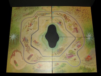 Vtg PRIZE PROPERTY LAND DEVELOPMENT GAME Set of 12 Board Overlays Parts ...