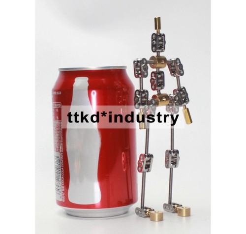 1PCS NEW SMA-16 16cm DIY stop motion animation male skeleton parent ...