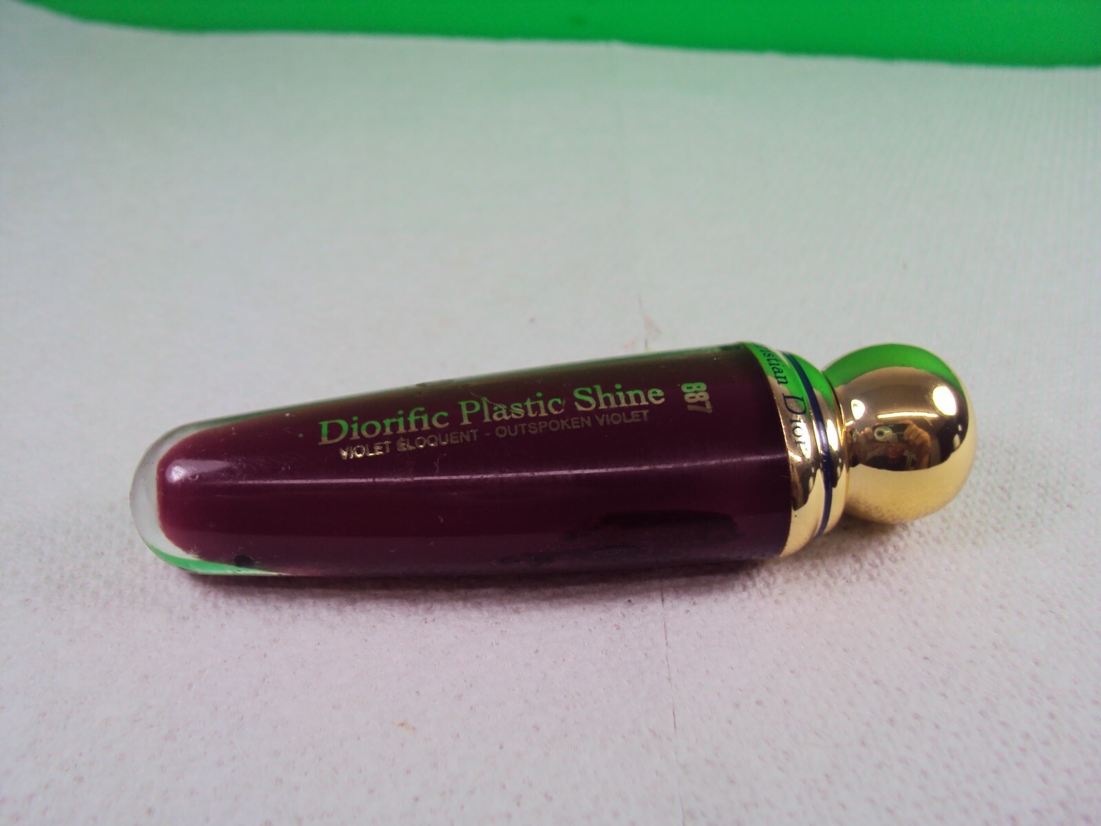 Dior Diorific Plastic Shine Lip Gloss 887 OUTSPOKEN VIOLET 0.19 oz RARE NEW D9 | eBay