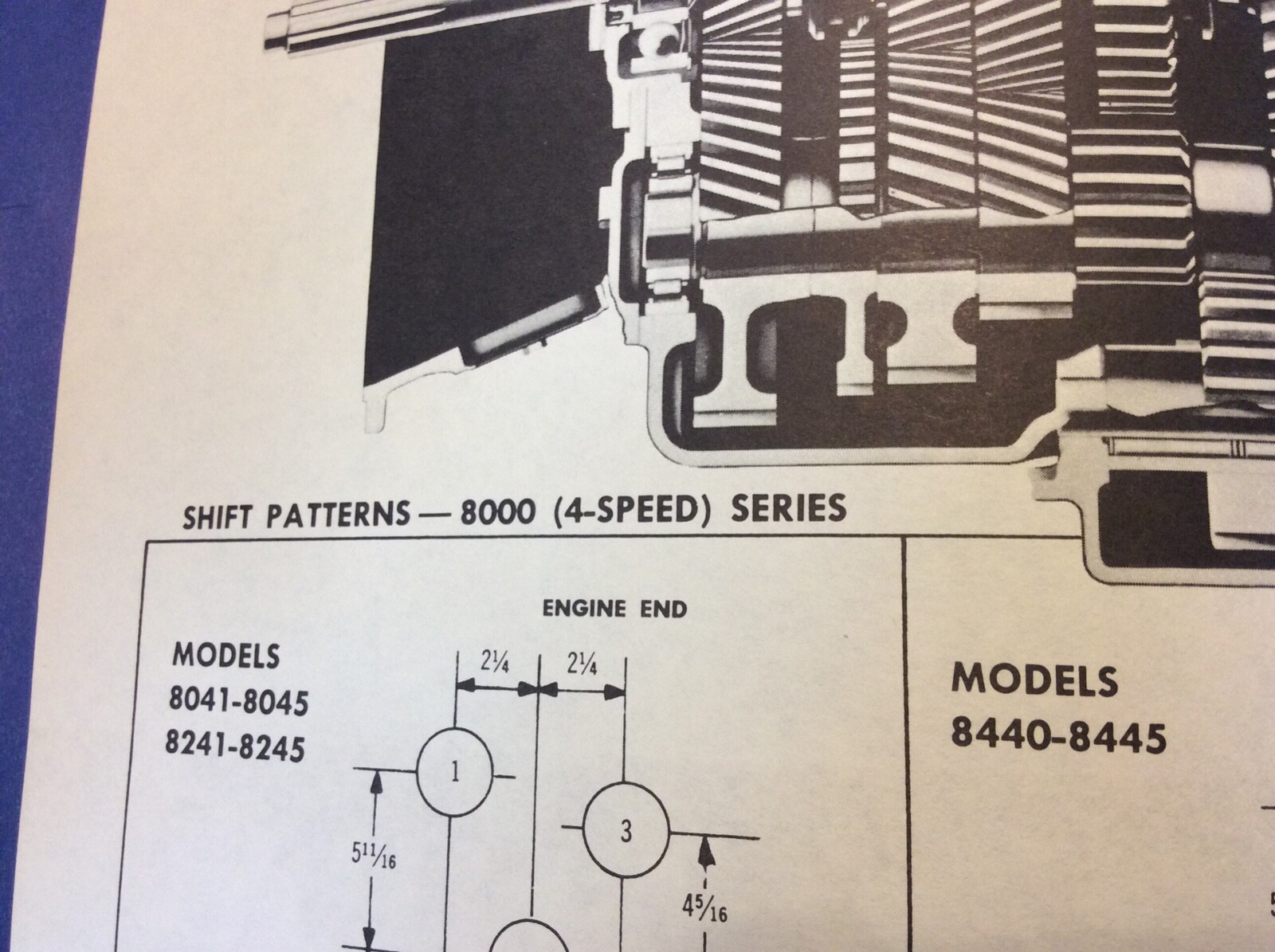 Dana Spicer Transmission Service Manual 8000 Series 4-speed Constant ...