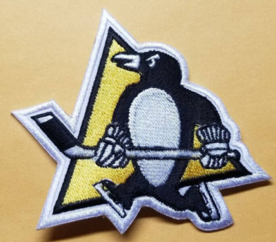 Embroidered Patch - Pittsburgh Penguins NHL Hockey approx 3x3.25" High ...