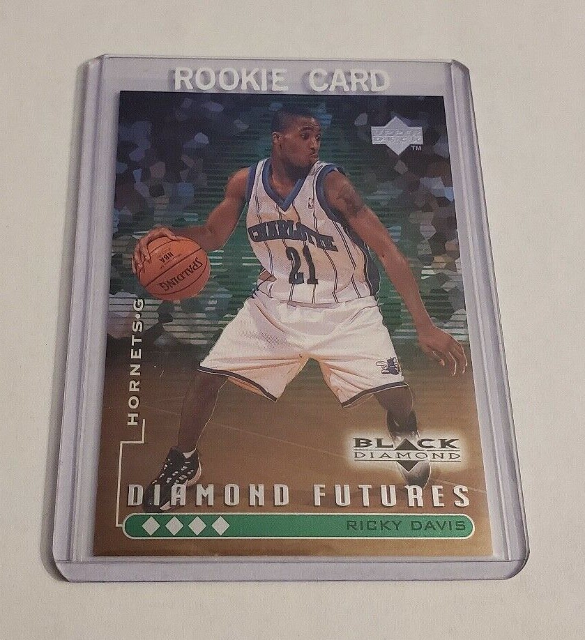 R58,207 - 1998-99 Black Diamond Quadruple Diamond #95 Ricky Davis #76/ ...