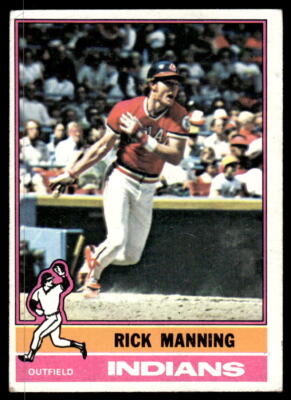 1976 Topps Rick Manning #275 Cleveland Indians Baseball Card | eBay