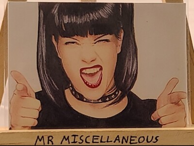 Original ACEO Sketch Ringenbach Sabrina - NCIS - Abby Sciuto - Pauley ...