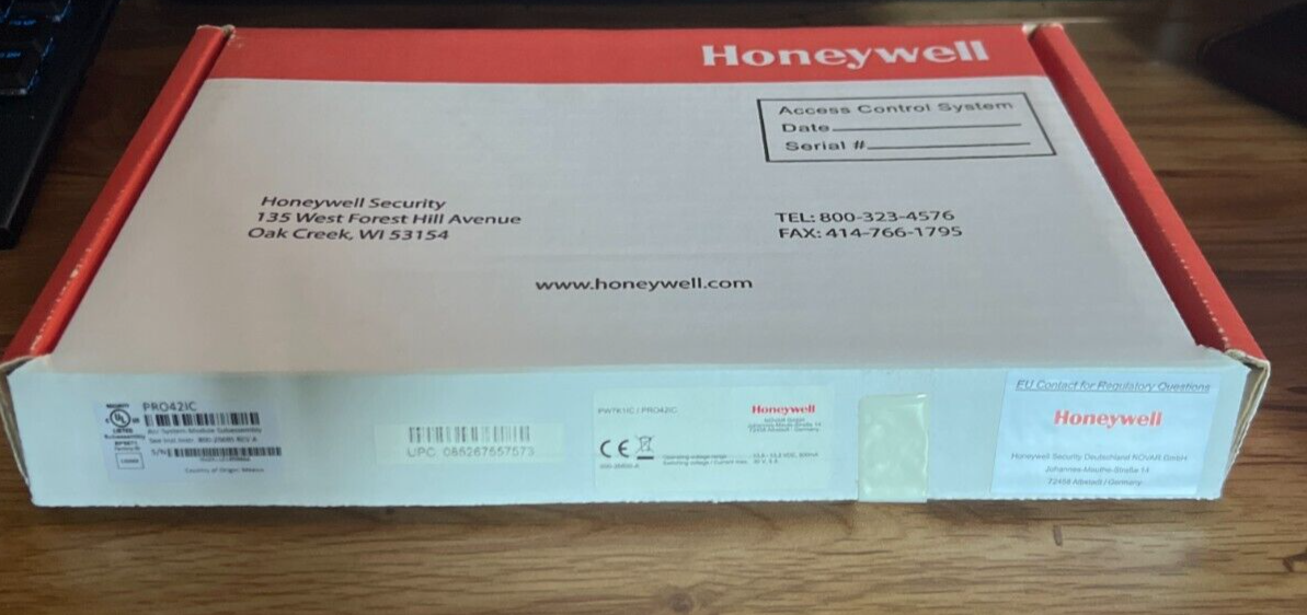 Honeywell PRO42IC Intelligent Access Controller for sale online | eBay