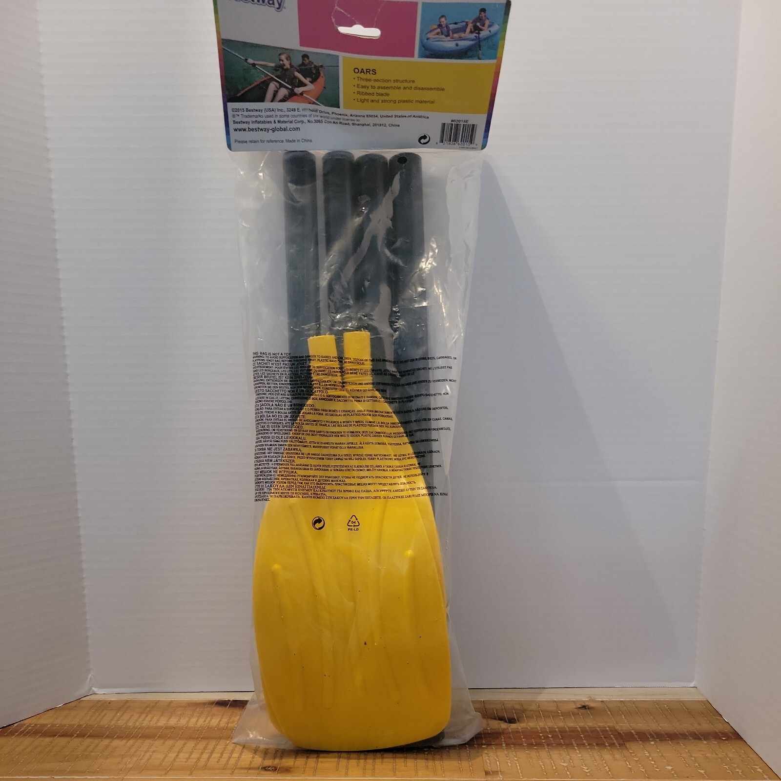 BESTWAY Set of 49" Paddles Plastic Ribbed French Oars for Inflatable ...