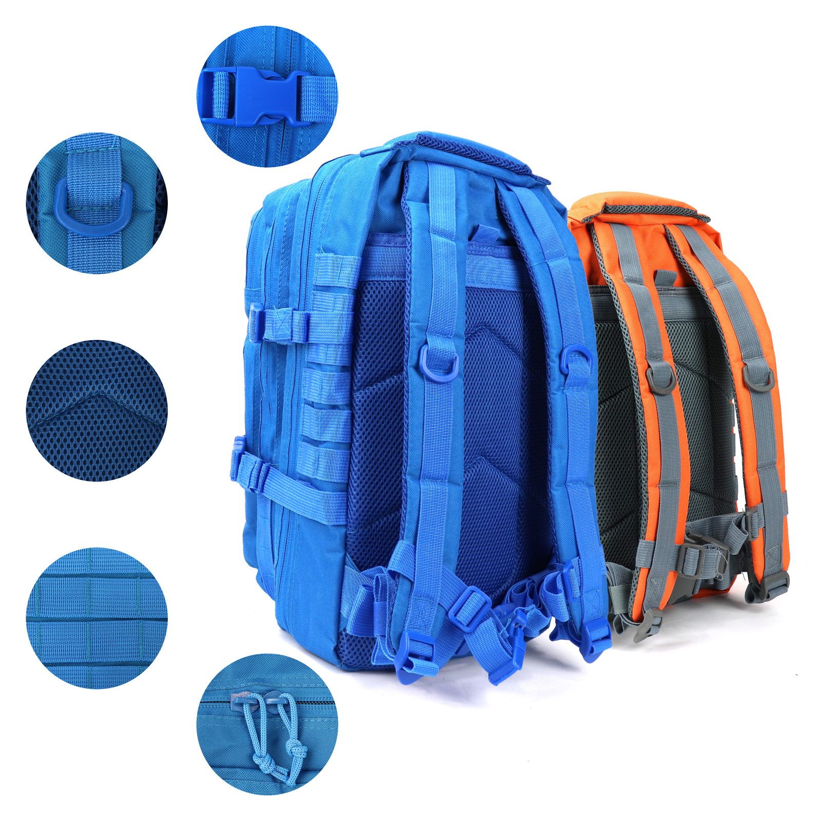Osage River Fishing Backpack, Tackle and Rod Storage, Electric Eel Blue ...
