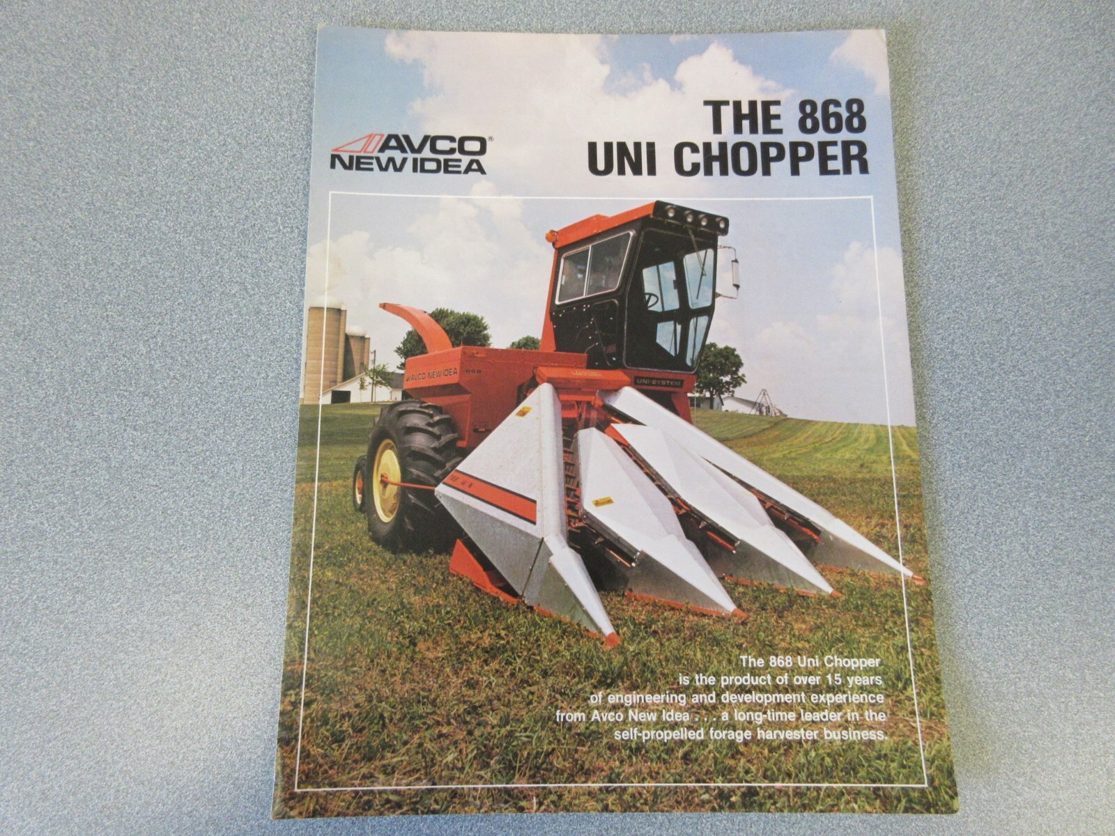 Avco New Idea 868 Uni Chopper Sales Brochure | eBay