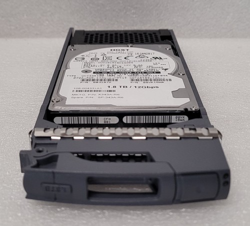 X343A NetApp X343A-R6 1.8TB 10K SAS 12G 2.5" Hard Drive for DS224C ...