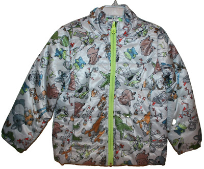 Disney Zip up Jacket/coat Toy Story Boy's Size 4 Gray | eBay