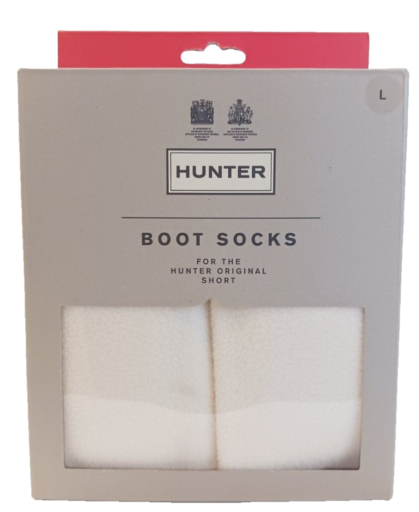 Hunter Boot Socks For The Original Hunter Short Boot Sock White Size ...