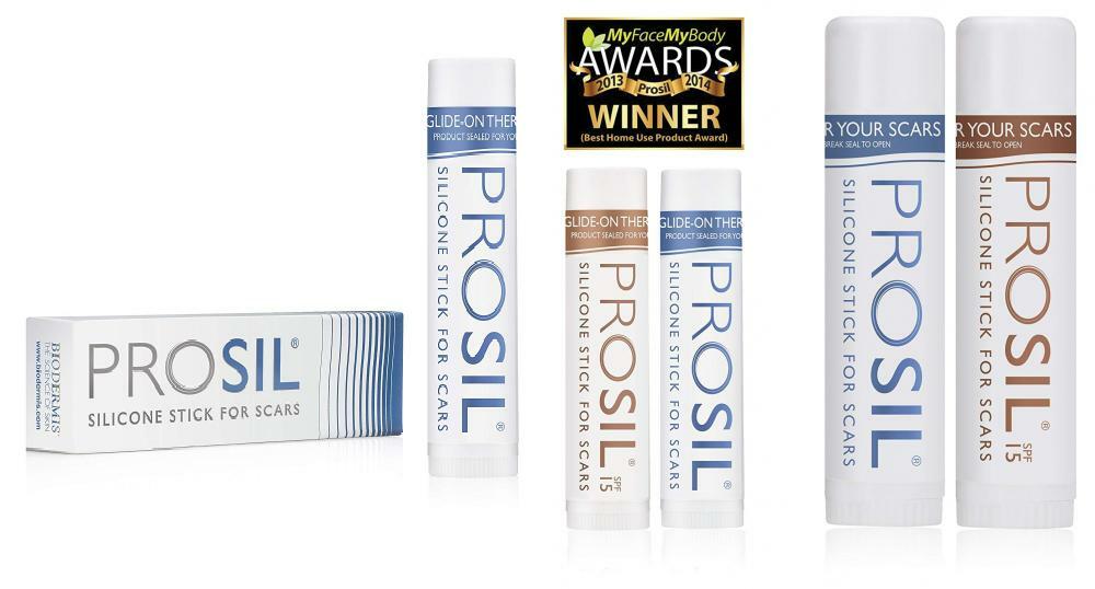 Pro-Sil Patented Silicone Scar Treatment Stick - Clinically Proven to ...