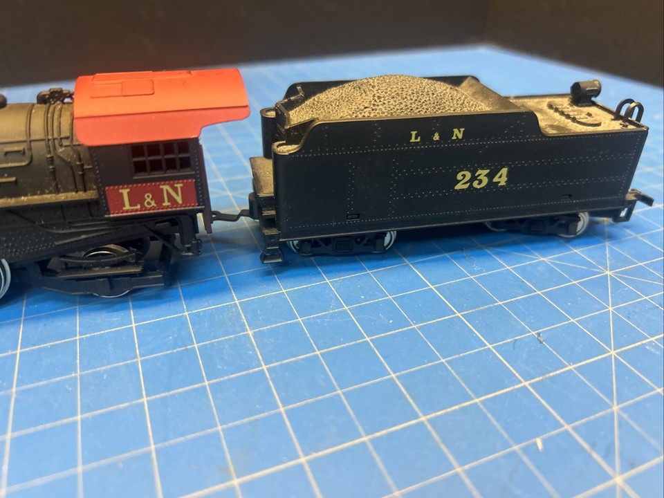 Mechano HO Train Steam Engine #234 L&N Coal Locomotive 4-6-2 tested | eBay