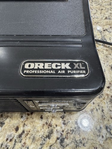 Oreck XL Professional Air Purifier Signature Series Black Type 3 AIR8SB ...