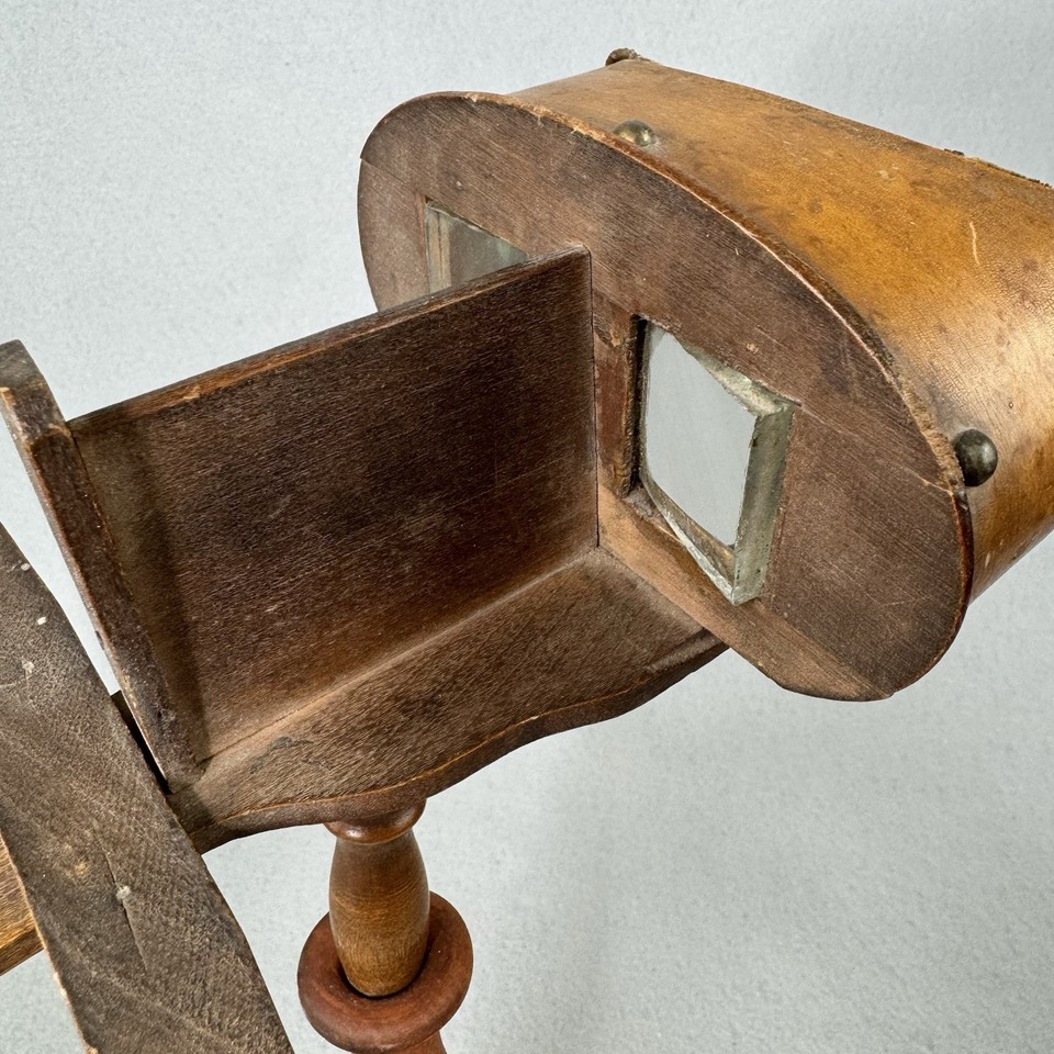 Antique Stereoscope Vistascope Griffith & Griffith 1896 Damaged Stand ...