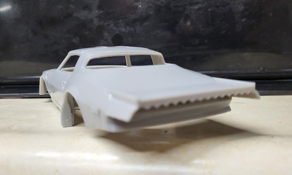 1/24 scale resin 3d printed Outlaw 77 Pontiac Trans Am drag body model ...