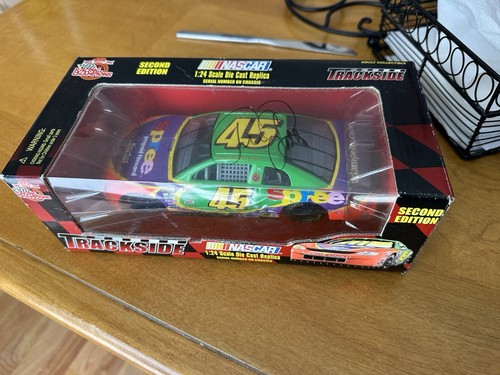 Trackside 1:24 Adam Petty #45 SPRINT 1999 VINTAGE DieCast NASCAR SIGNED ...