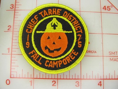 Chief Tarhe District collectible 1975 Fall Camporee patch (b10) | eBay