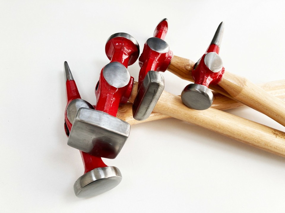 Auto Body Panel Beating Repair Tool Hammer Kit 9pc Hickory Dollys Quality Tools | eBay UK