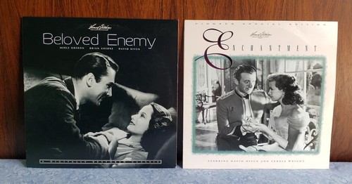 LOT 2 Laserdisc David Niven BELOVED ENEMY Merle Oberon~ENCHANTMENT Teresa Wright | eBay