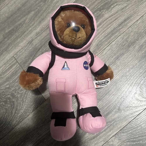 Aurora Nasa Pink Stuffed Animal Teddy Bear Kennedy Space Center ...