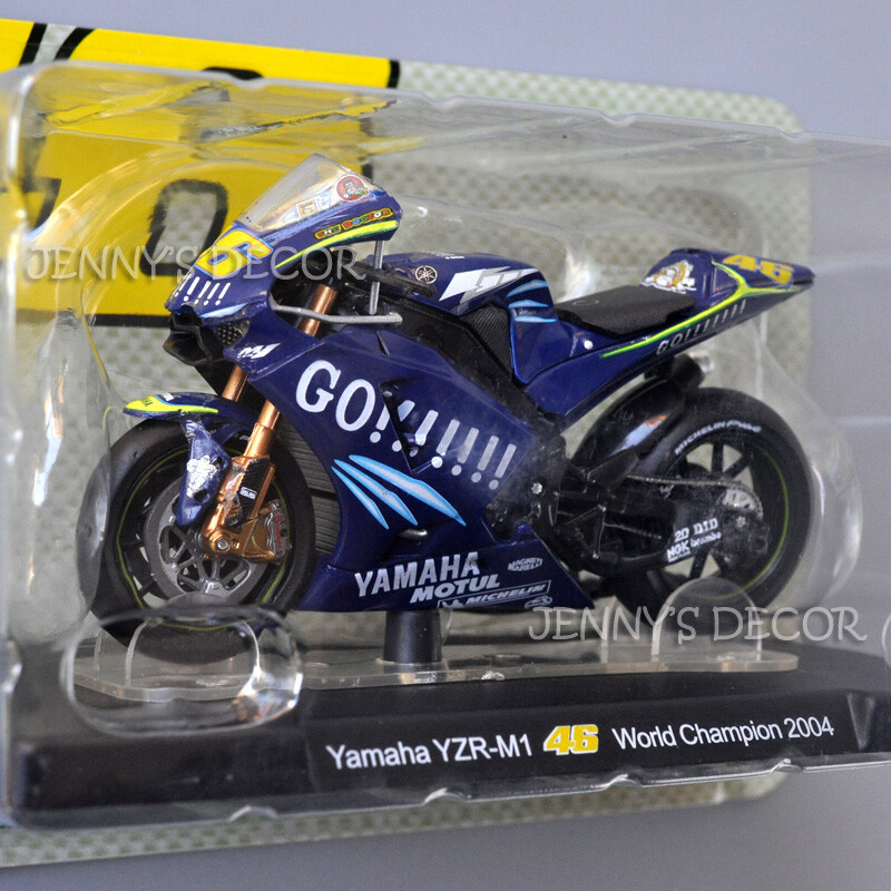 1:18 Scale Diecast Motorcycle Model Toys Yamaha YZR-M1 Miniature ...
