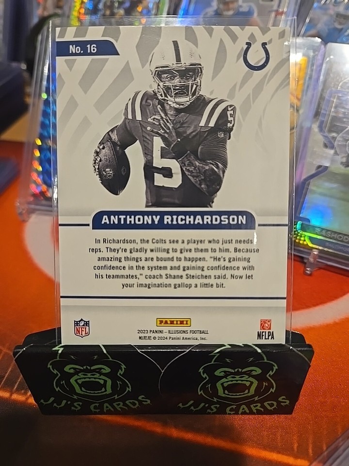 2023 Panini Illusions Anthony Richardson Amazing RC 🔥 Colts | eBay
