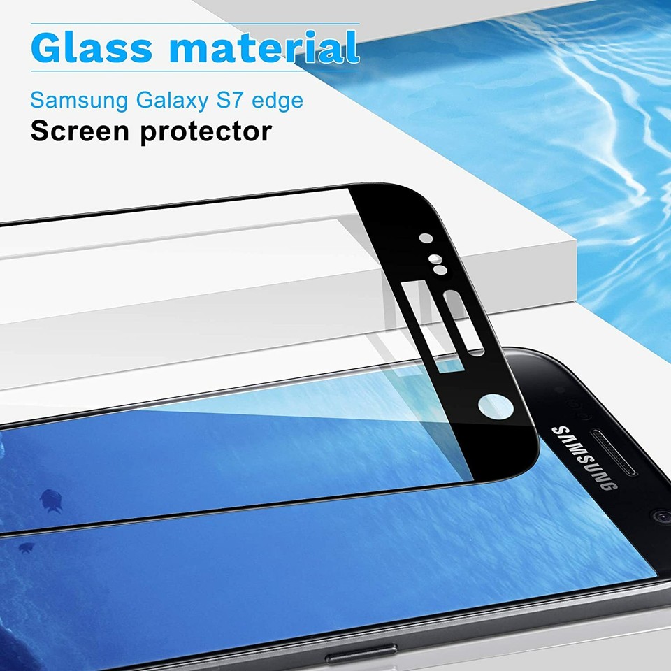 2X Supershieldz Tempered Glass Full Cover Screen Protector for Samsung ...