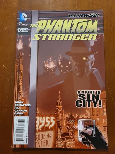 PHANTOM STRANGER 6 NEW 52 SPECTRE JEROMY COX BRENT ANDERSON V 3 ...