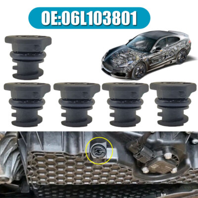 5x Car Engine Oil Drain Plug Replacement for VW Golf Passat Tiguan OE ...