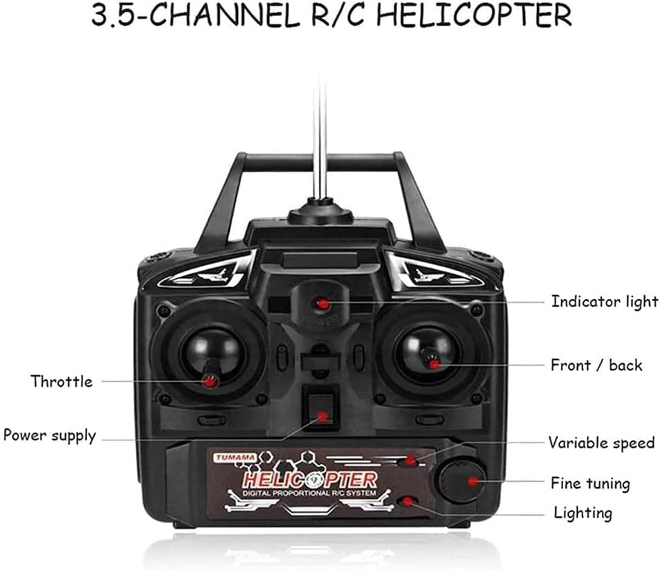 75Cm Super Large 2.4G Remote Control Aircraft Anti-Fall Rc Helicopter ...