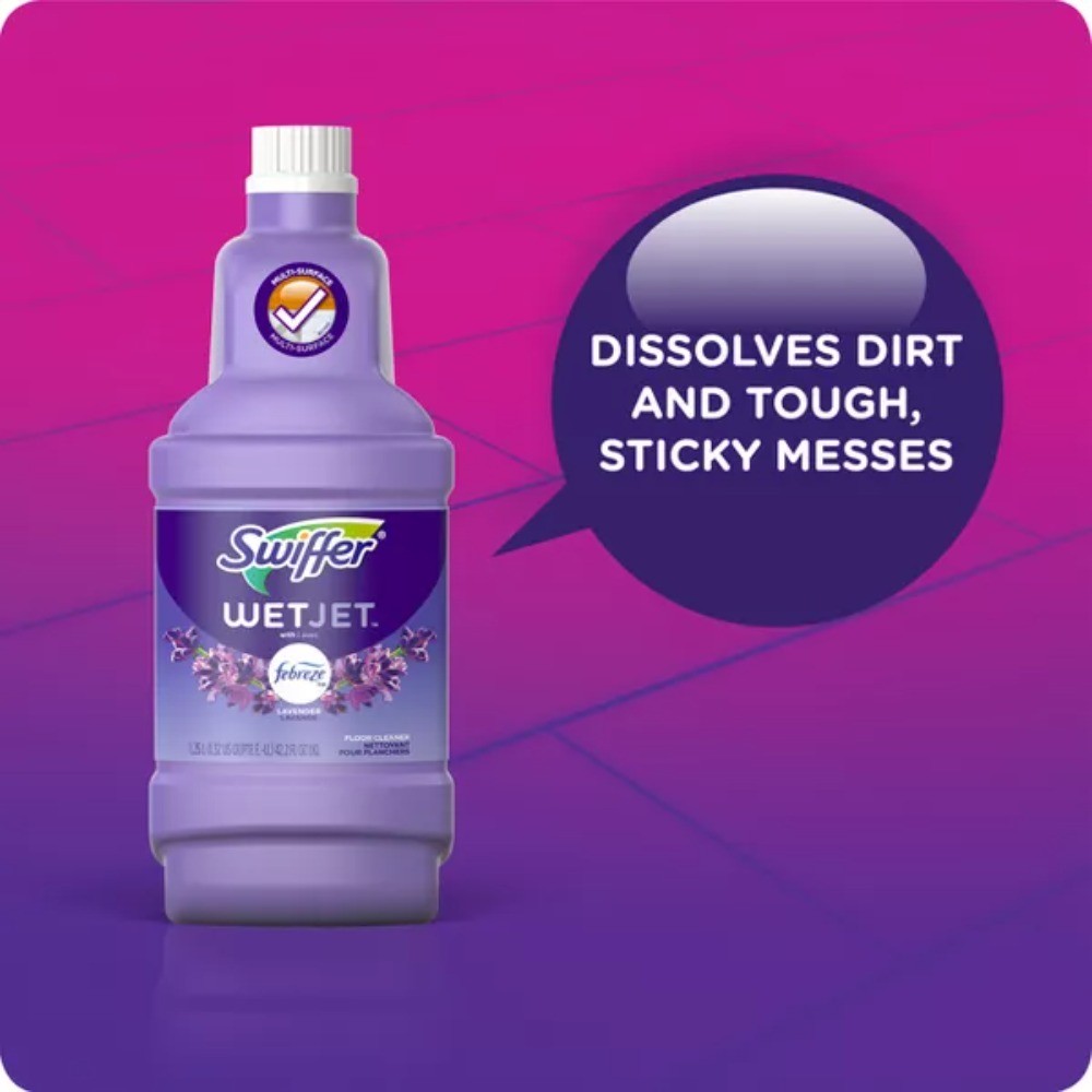 Swiffer WetJet Liquid Refills - Lavender - 42.2 fl oz/2pk | eBay