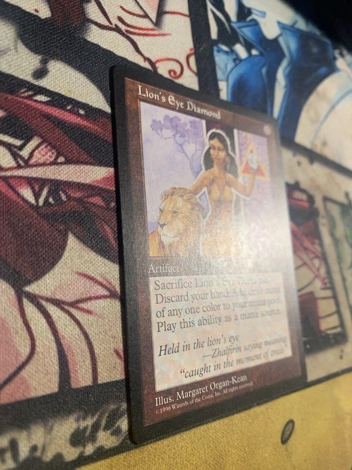 NM Lion’s Eye Diamond MTG Mirage Magic The Gathering Reserved List | eBay