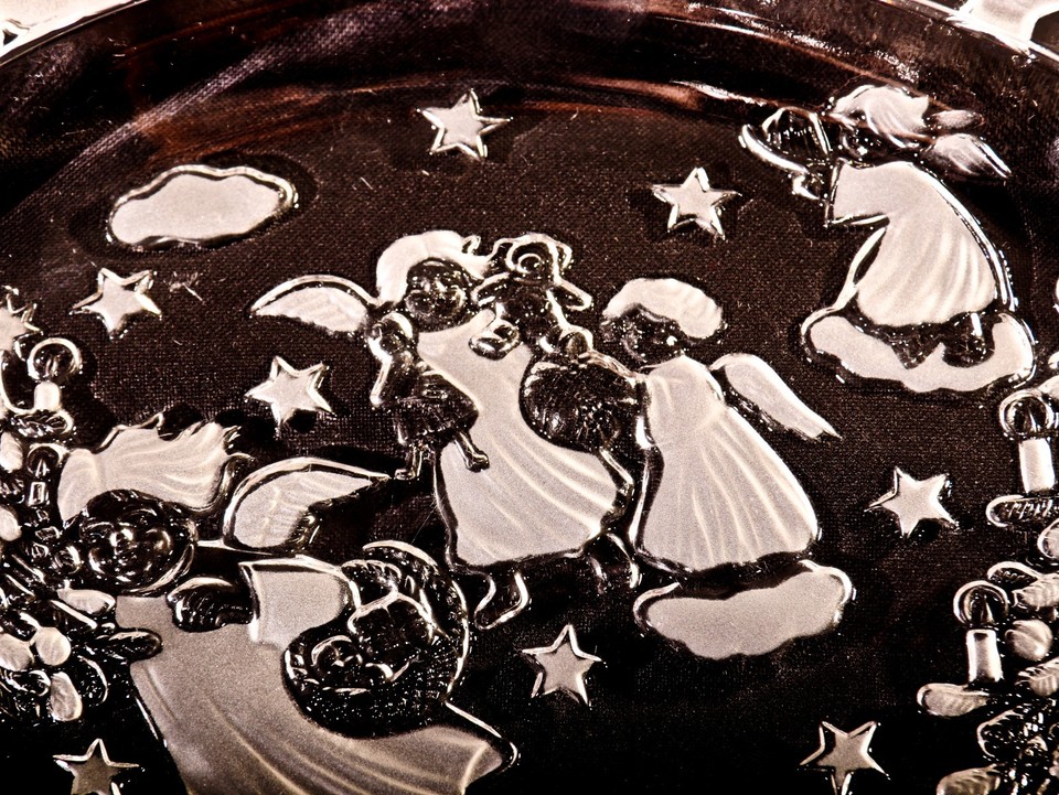 REDUCED MIKASA Christmas Angels Stars Oval Sweet Dish SA 835/347 ...